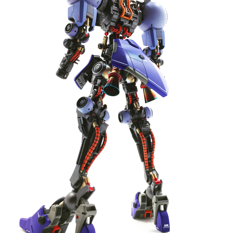 Custom Build: MG 1/100 YMS-15 Gyan "Gundam Frame"