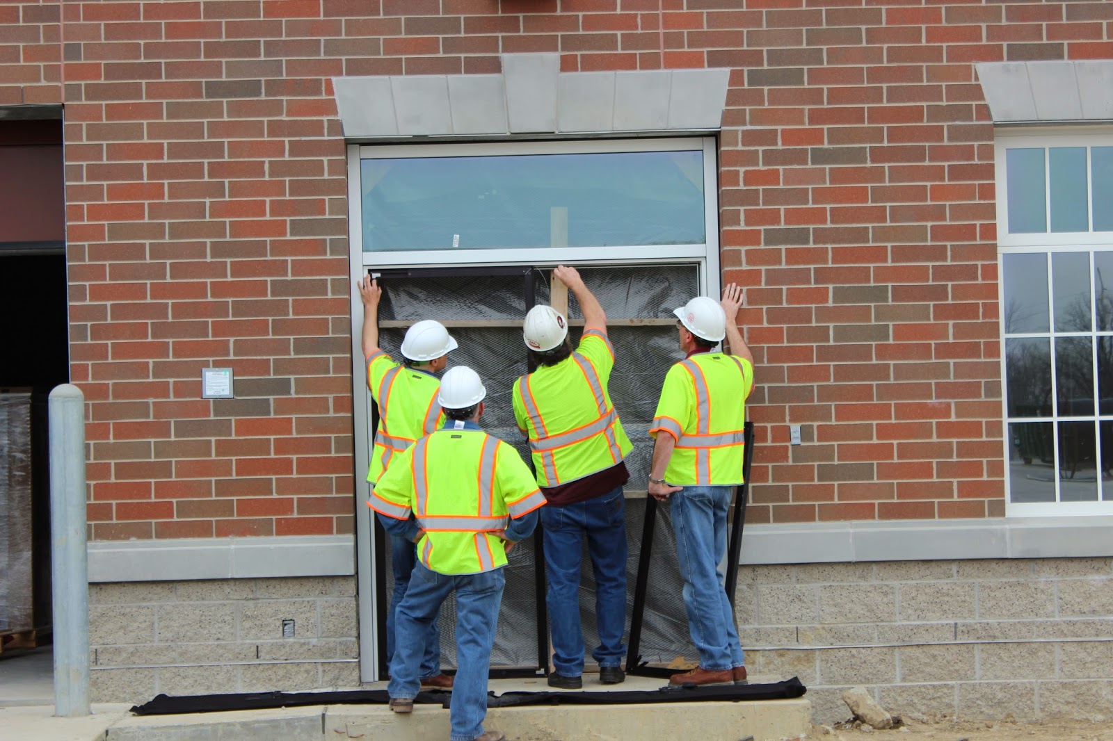 Air Barrier Testing (ASTM E1827 and ASTM E779): Indianapolis ACOE Testing