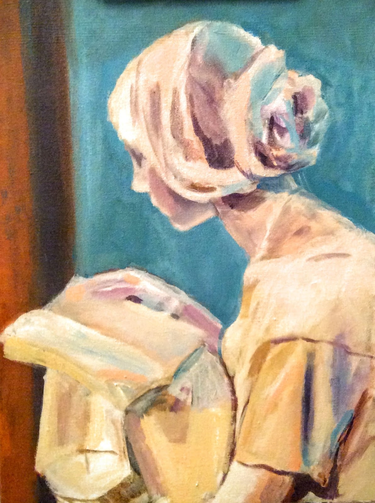 Nina Spangler's artwork: Acrylic painting (not quite finished)