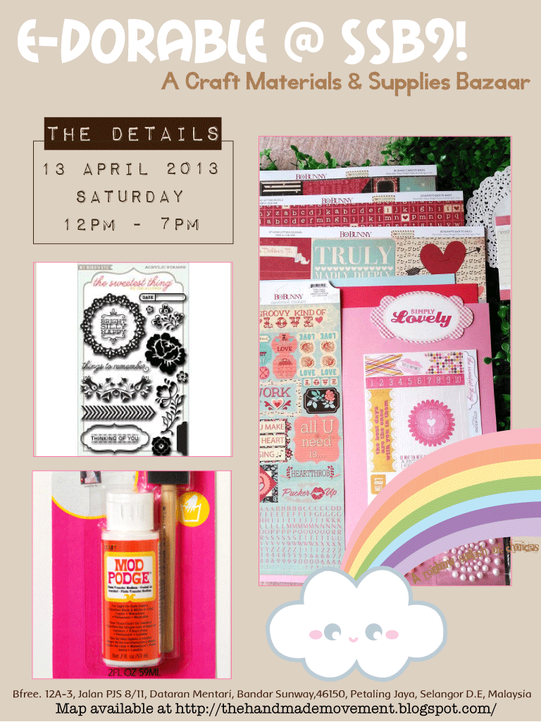 The Handmade Movement: SSB9 Sneak Previews #1