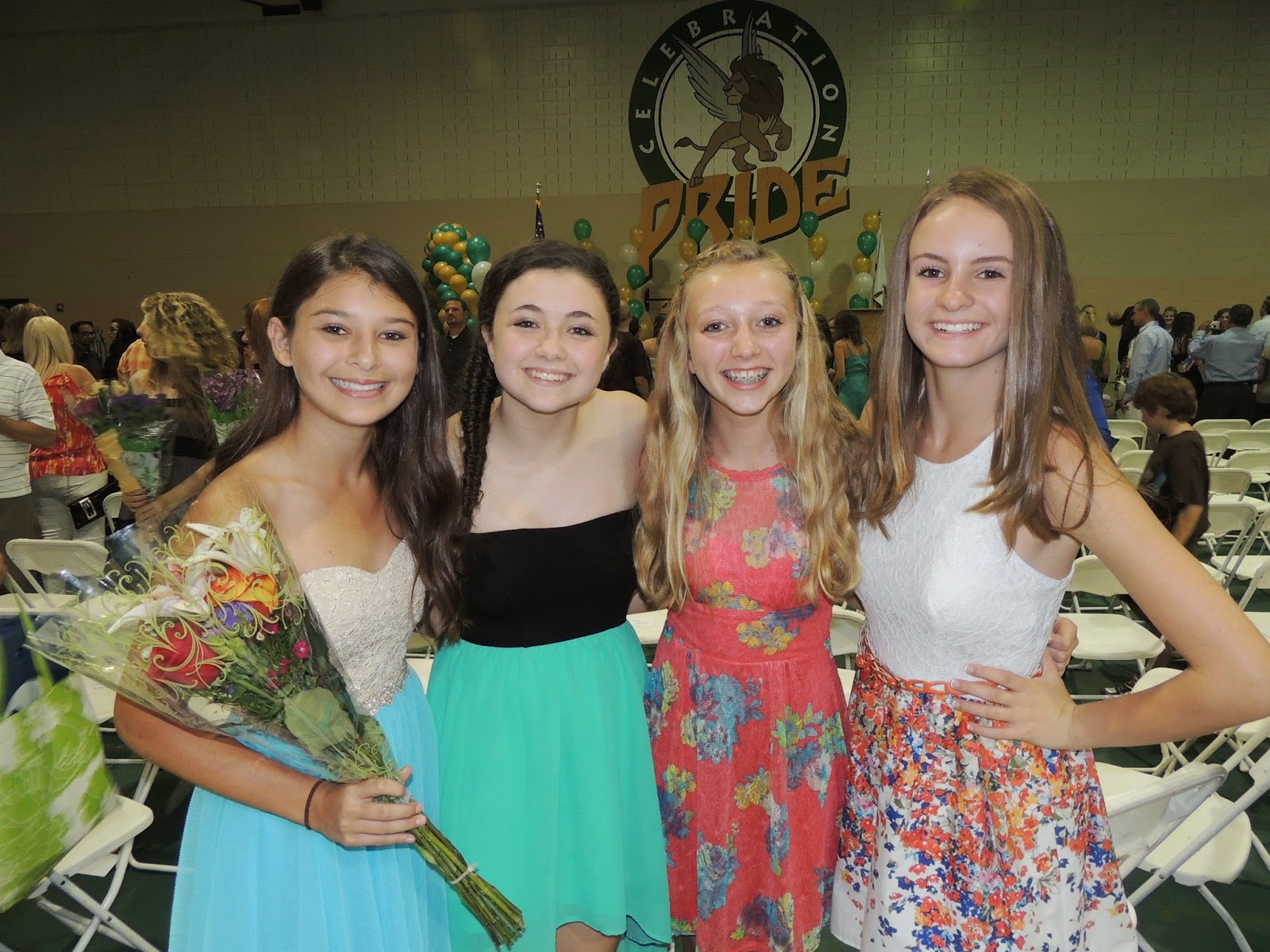 The Lowell Family: Josie's 8th grade graduation
