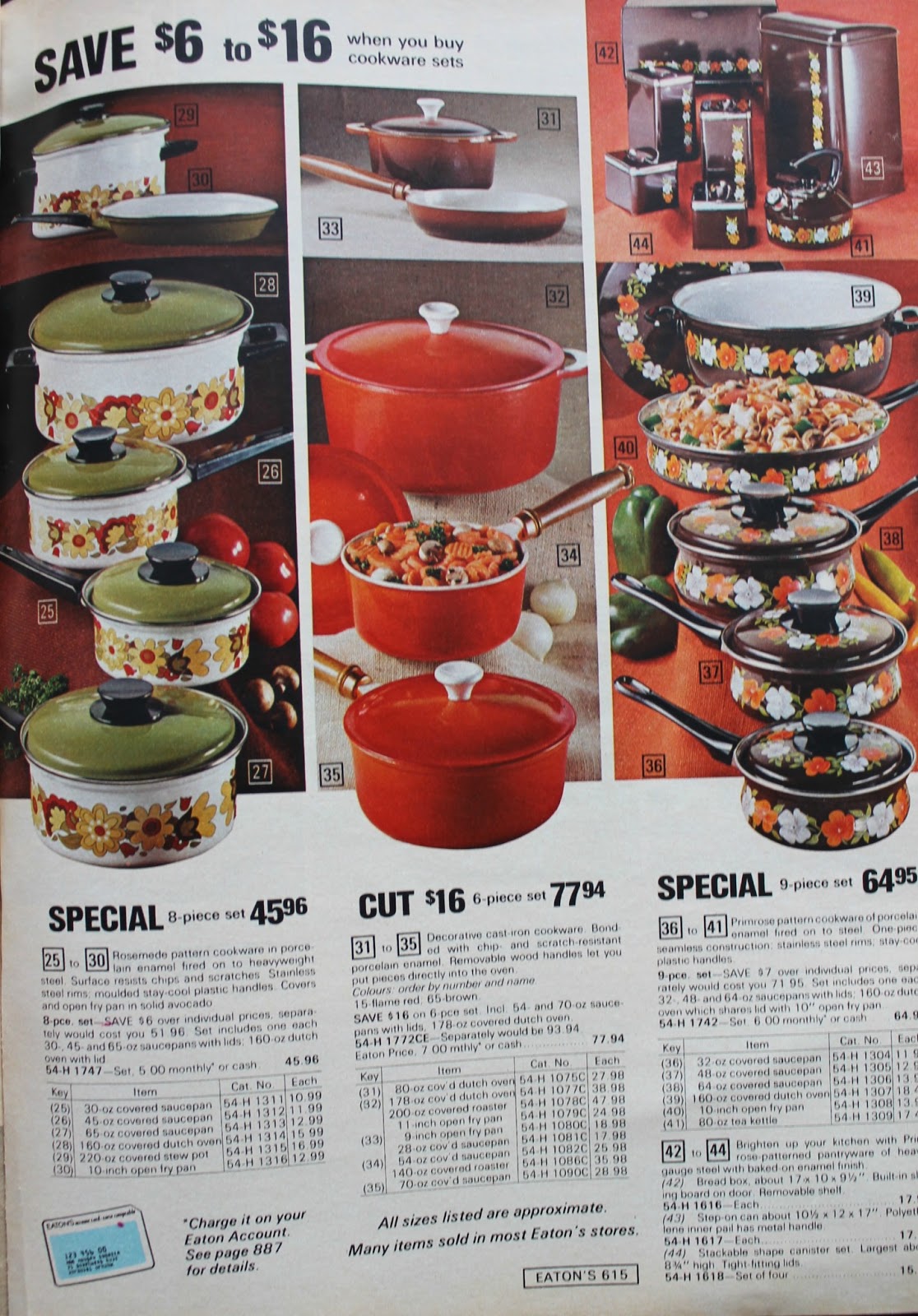 A Little Bit of Everything: 1975 Kitchen Style