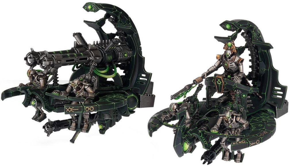 Necron Army Work in Progress pics: Annihilation/CC Barge Magnetization