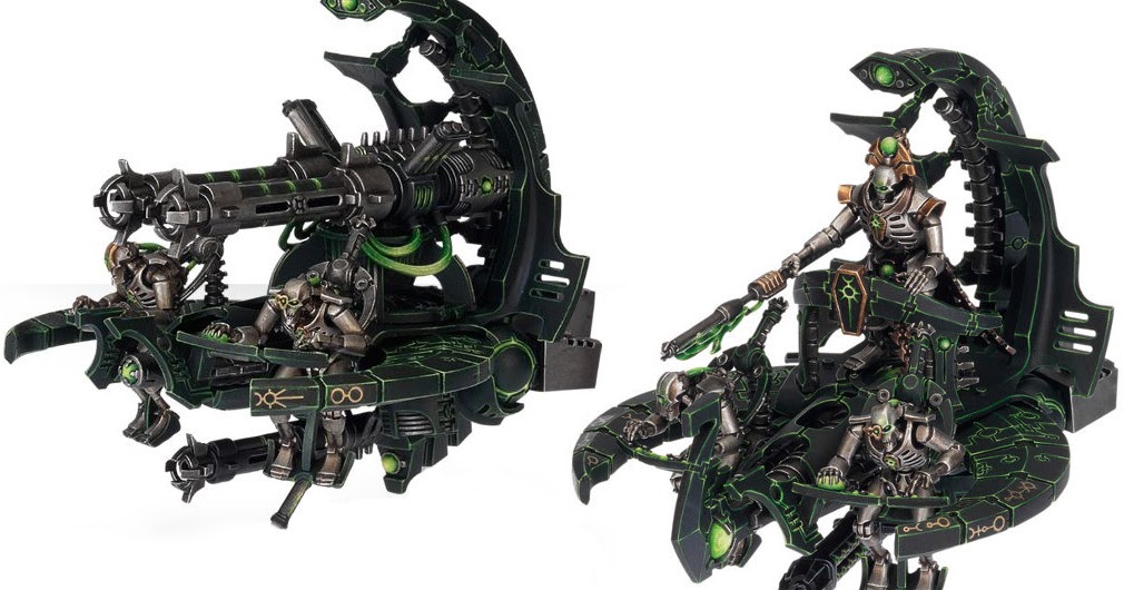 Necron Army Work in Progress pics: Annihilation/CC Barge Magnetization