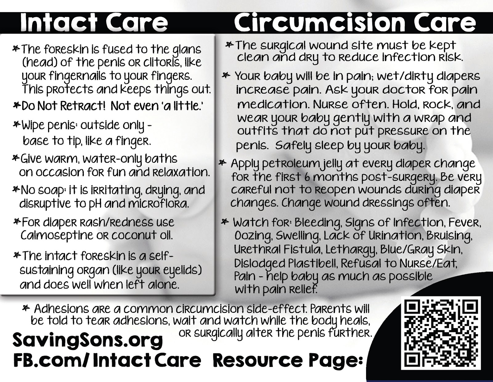 peaceful parenting: Basic Care of the Intact Child