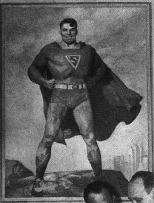 The first Superman Painting ( Art by H.J. Ward, 1939) : r/superman