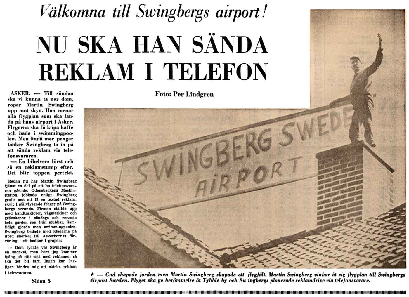 Morgan Deile: TELEFONSVARARE OCH KNÄPPA BUDSKAP.