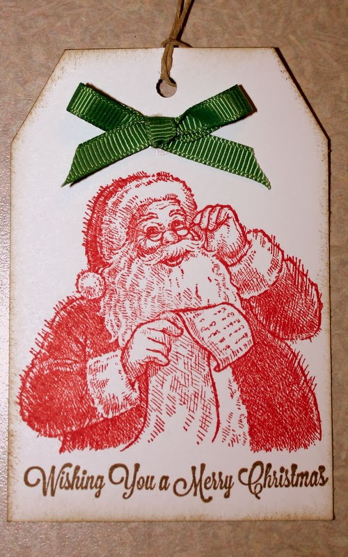 AnnMarie's Stamping Adventures!!: Santa tag!