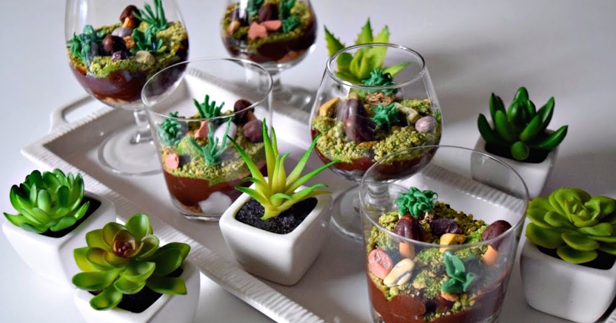Sugar Swings! Serve Some: All Edible Terrarium Pudding Cups