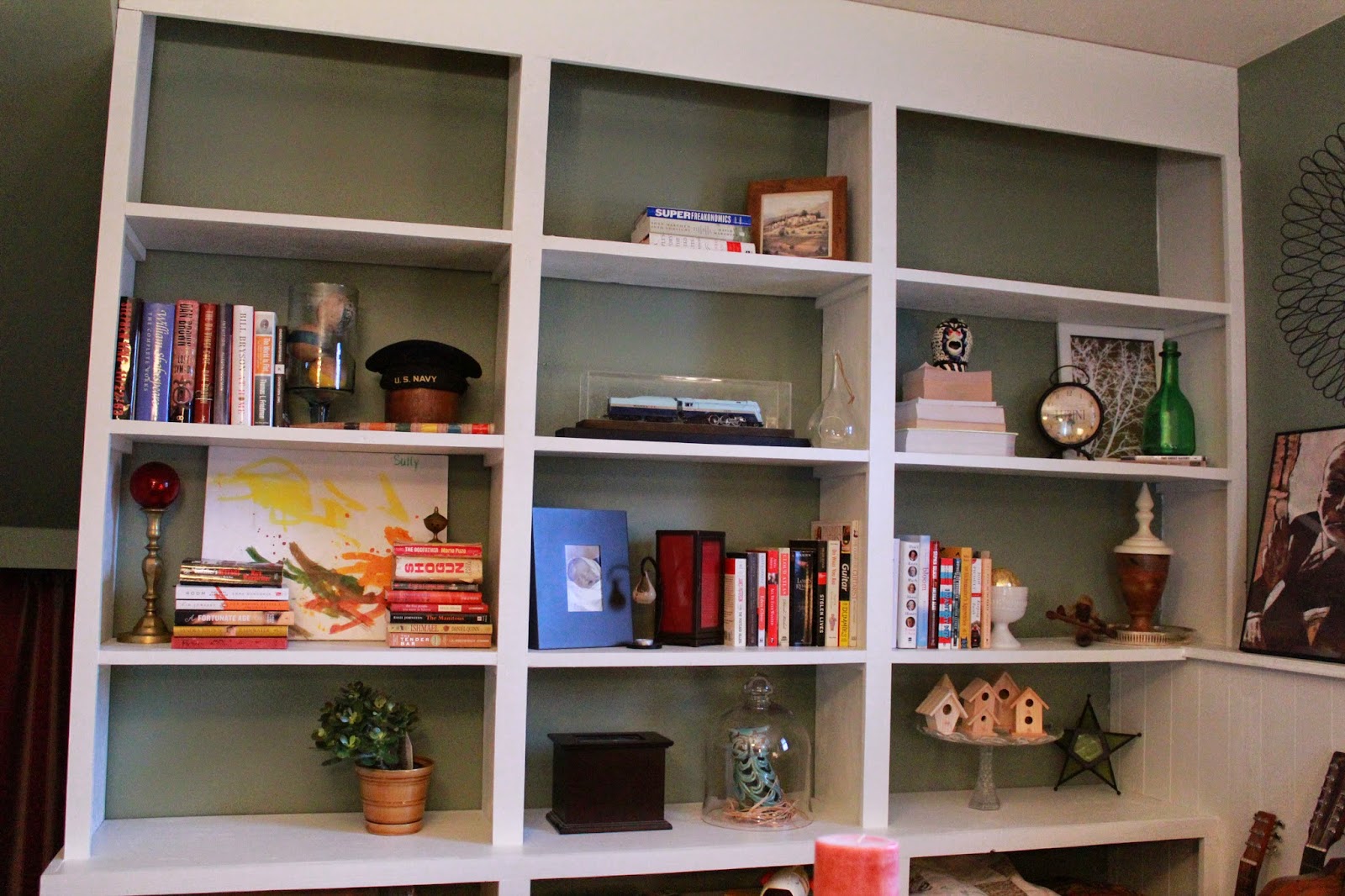 Making Our Nest: Shelf reveal