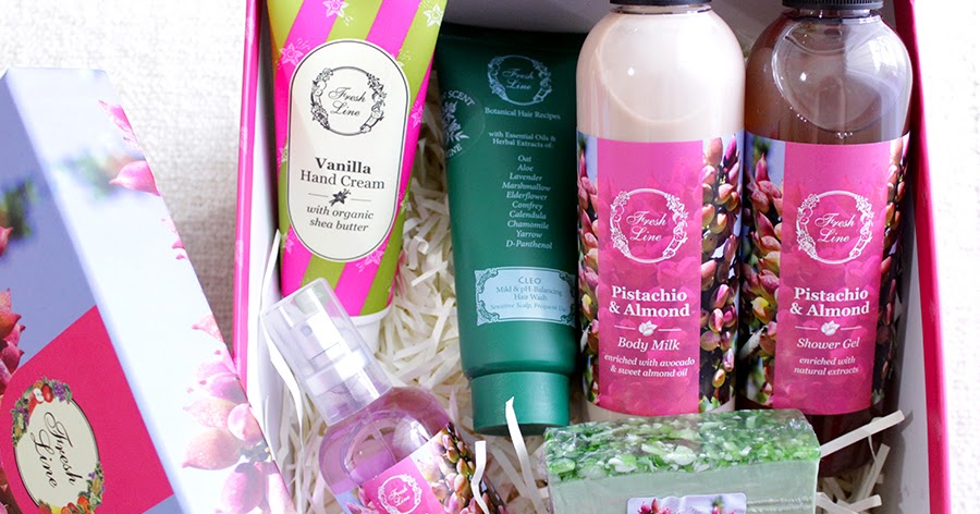 Carousel Coral: GIVEAWAY: Fresh Line Pistachio & Almond Set. (ΕΚΛΕΙΣΕ)