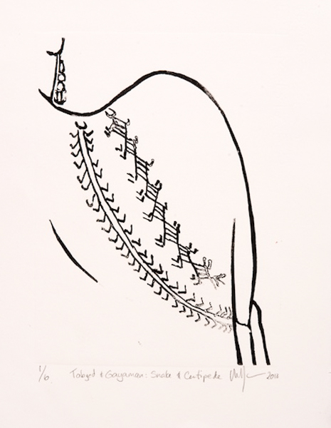 Year of the Snake: "Tabyed & Gayaman: Snake and Centipede" by Villia ...