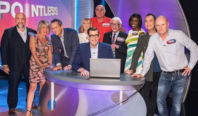 Team Xander: Comedy Pointless Celebrities, 8th December