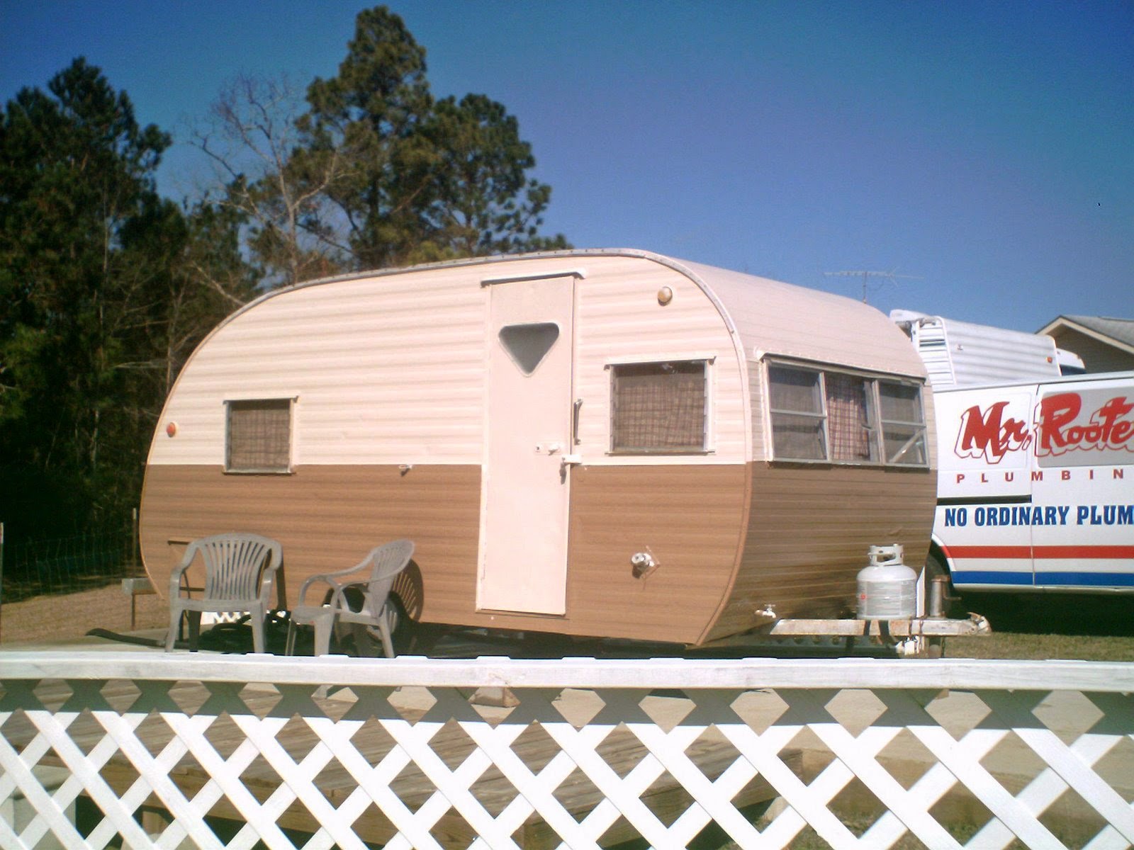 My 1964 Vintage Mobile Scout Travel Trailer Camper