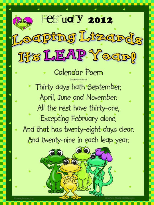 Rambling Rose: Rambling Rose Celebrates Leap Day