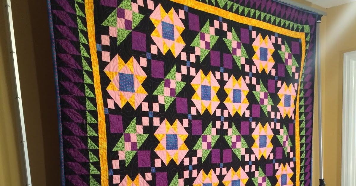 Debby Brown Quilts: Quilt Finish: Lazy Sunday