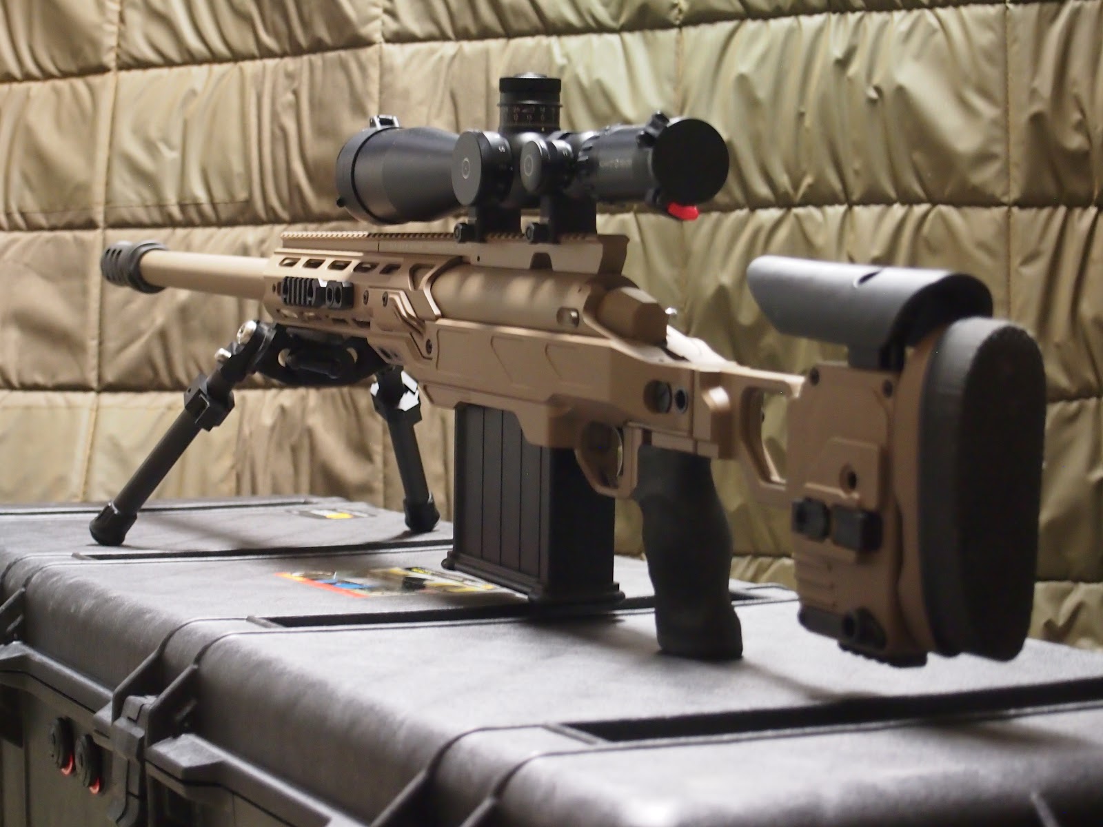 Mister Donut's Firearms Blog: PGW LRT-3 in the Cadex Dual Strike Chassis