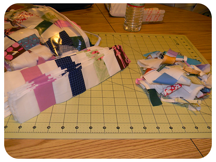 Scrappy Strip Patchwork Quilt Block Tutorial | Bull Rock Barn and Home