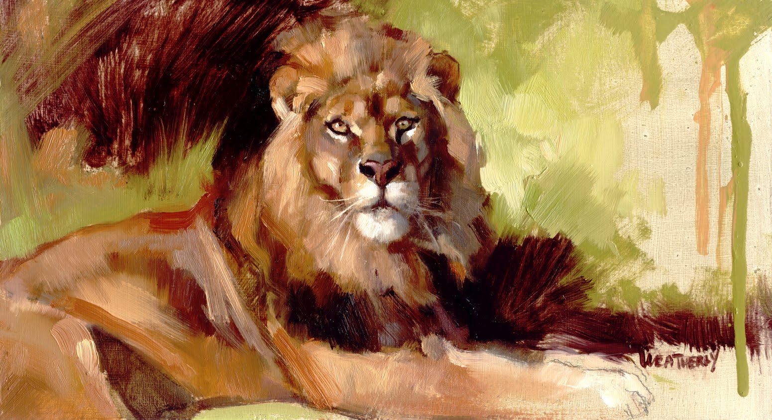 Joe Weatherly Fine Art: AFRICAN LION