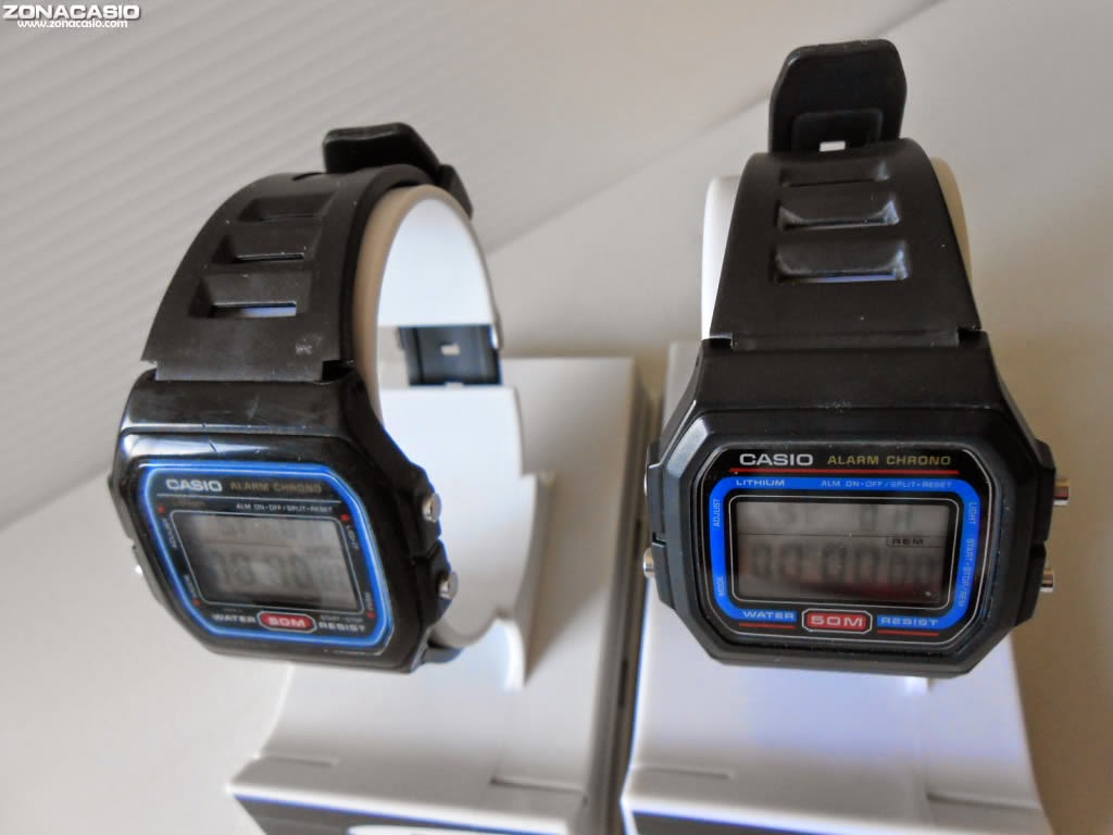 Zona Casio: Prueba: W-71 vs W-72, los "gemelos" de Casio