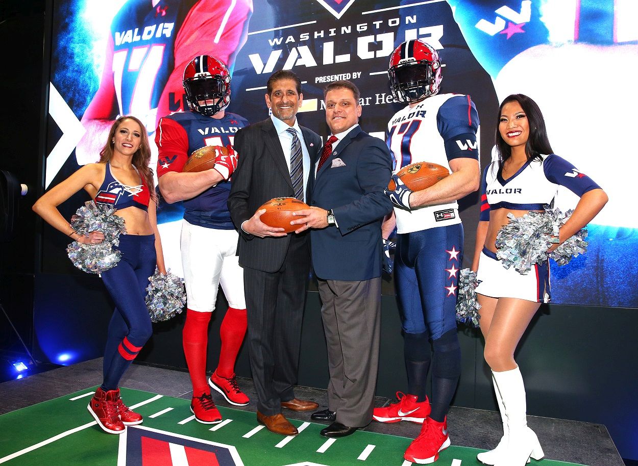 Washington Valor Unveil Team Uniforms - DC Outlook