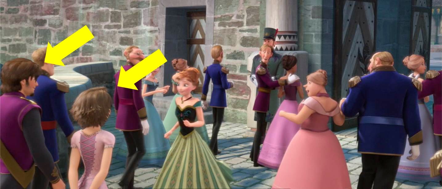 Tangled In Frozen Easter Egg