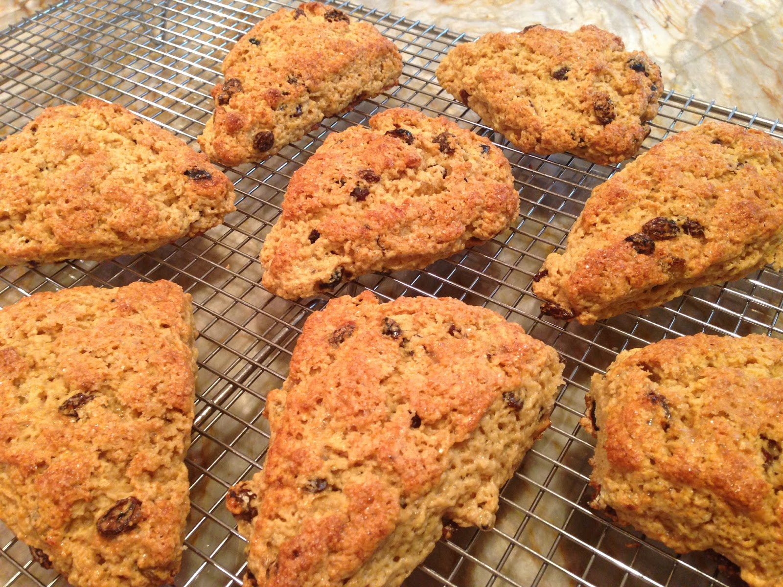 Good 4 U Gastronomy: Rustic Creme Scone with Ancient Einkorn Flour