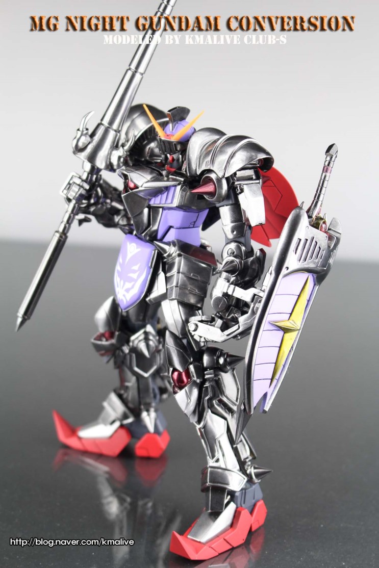 Custom Build: MG 1/100 Knight Gundam "Conversion"