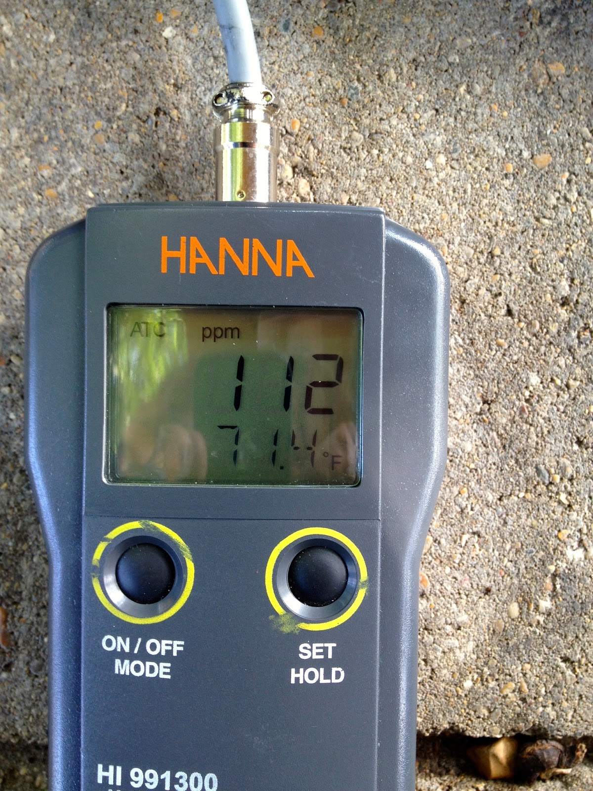 Anoxic Filtration System: Testing of TDS & EC of The Battaglia’s 12 ...