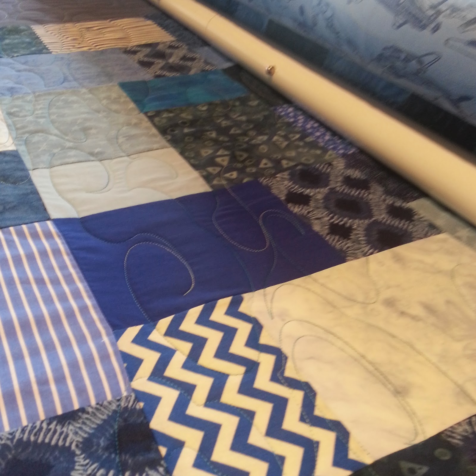 Darvanalee Designs Studio : Blue Heaven Quilt #42