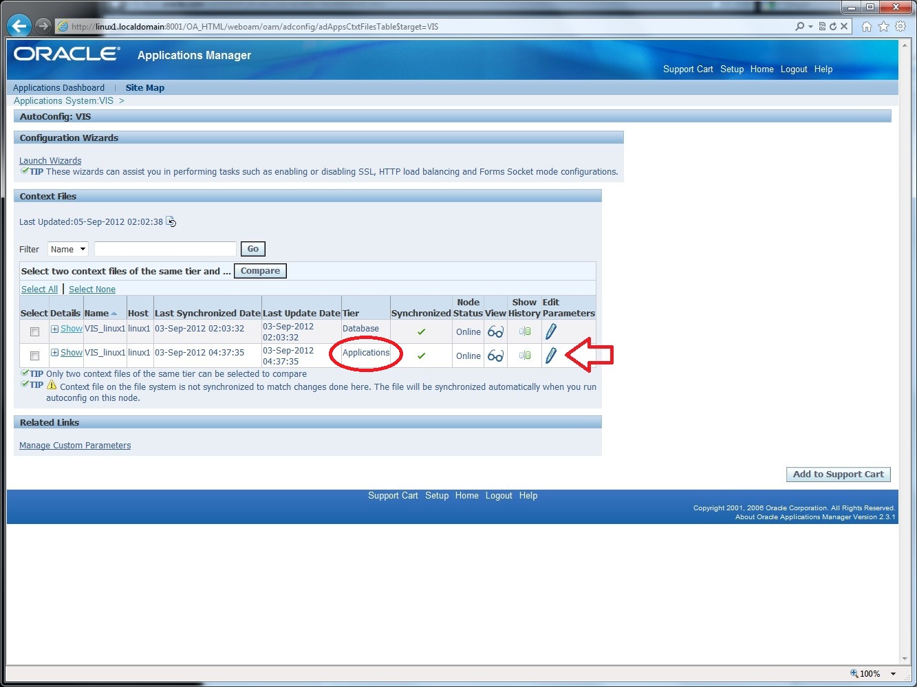 Installing Oracle R12 Vision Instance