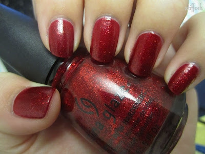 xtiffeeh: China Glaze Ruby Pumps & OPI Gettin' Miss Piggy With It