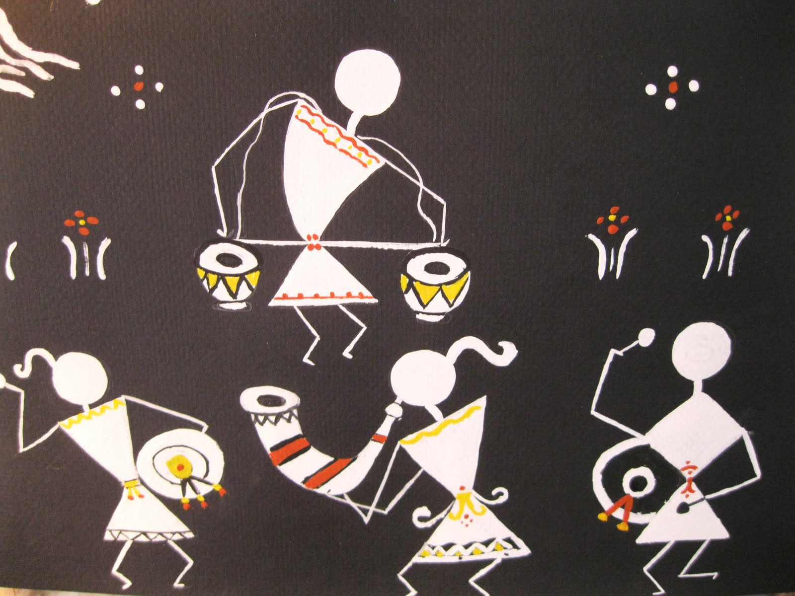 ethnically chic: Warli Chitrakala