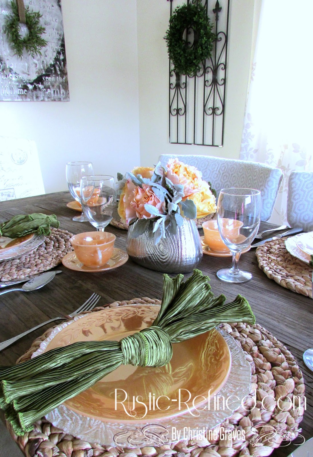 Breakfast Table Idea | Rustic & Refined