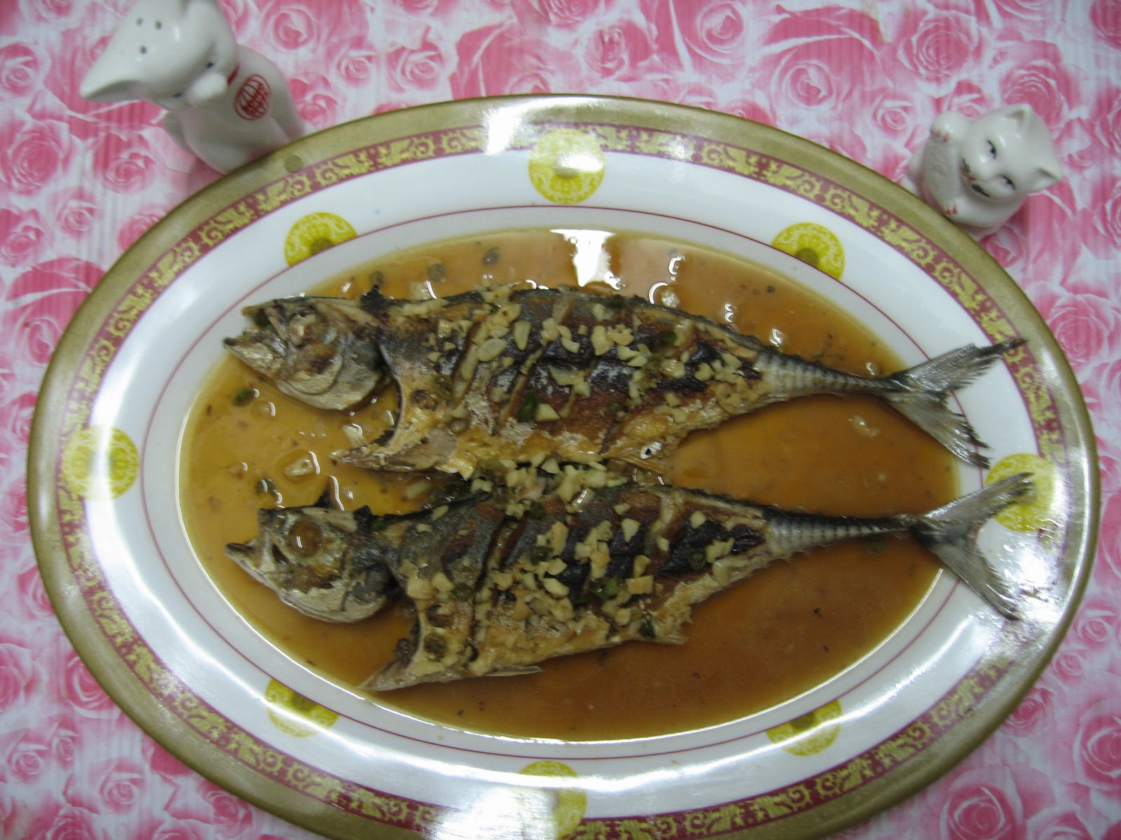 Sumptuous Flavours: Soy Sauce Hard Tail Scad (Cincaru) Fish 酱油硬尾鱼