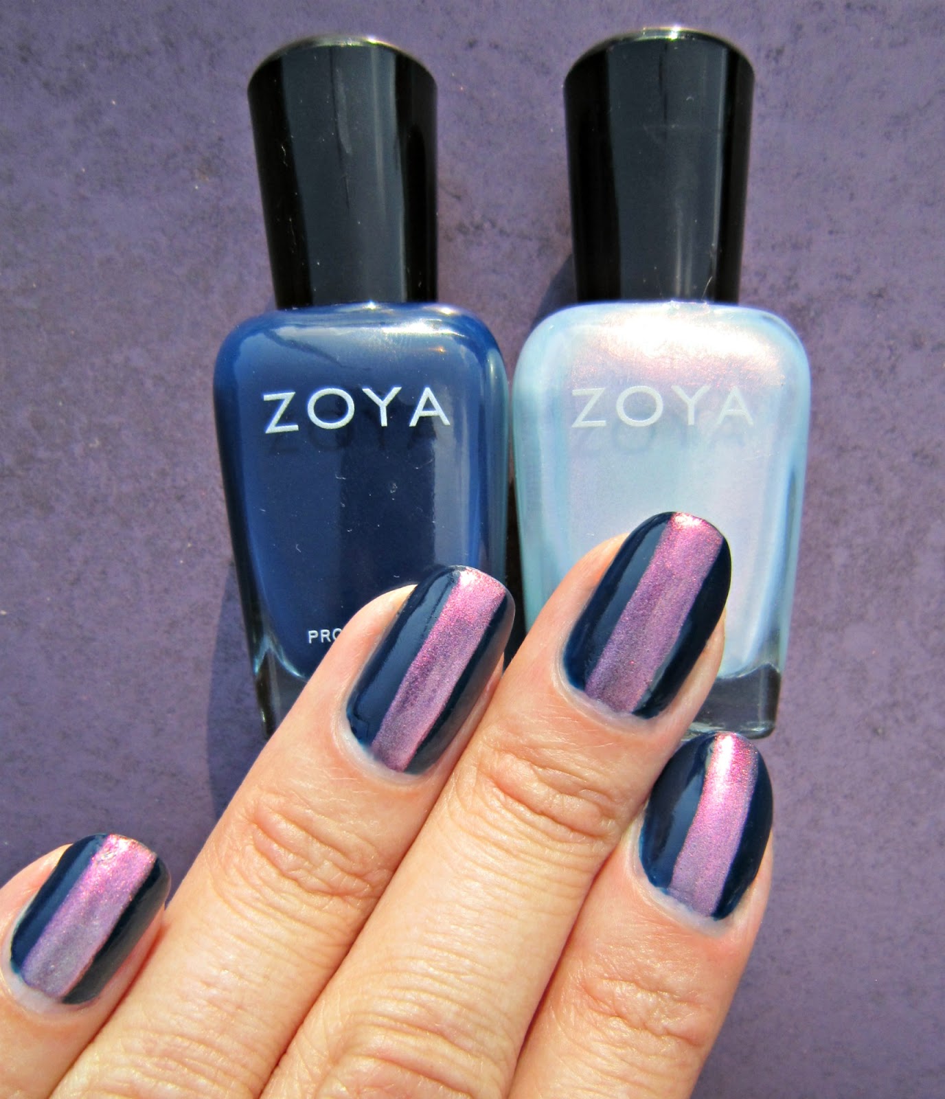 Simple Nail Art With Zoya