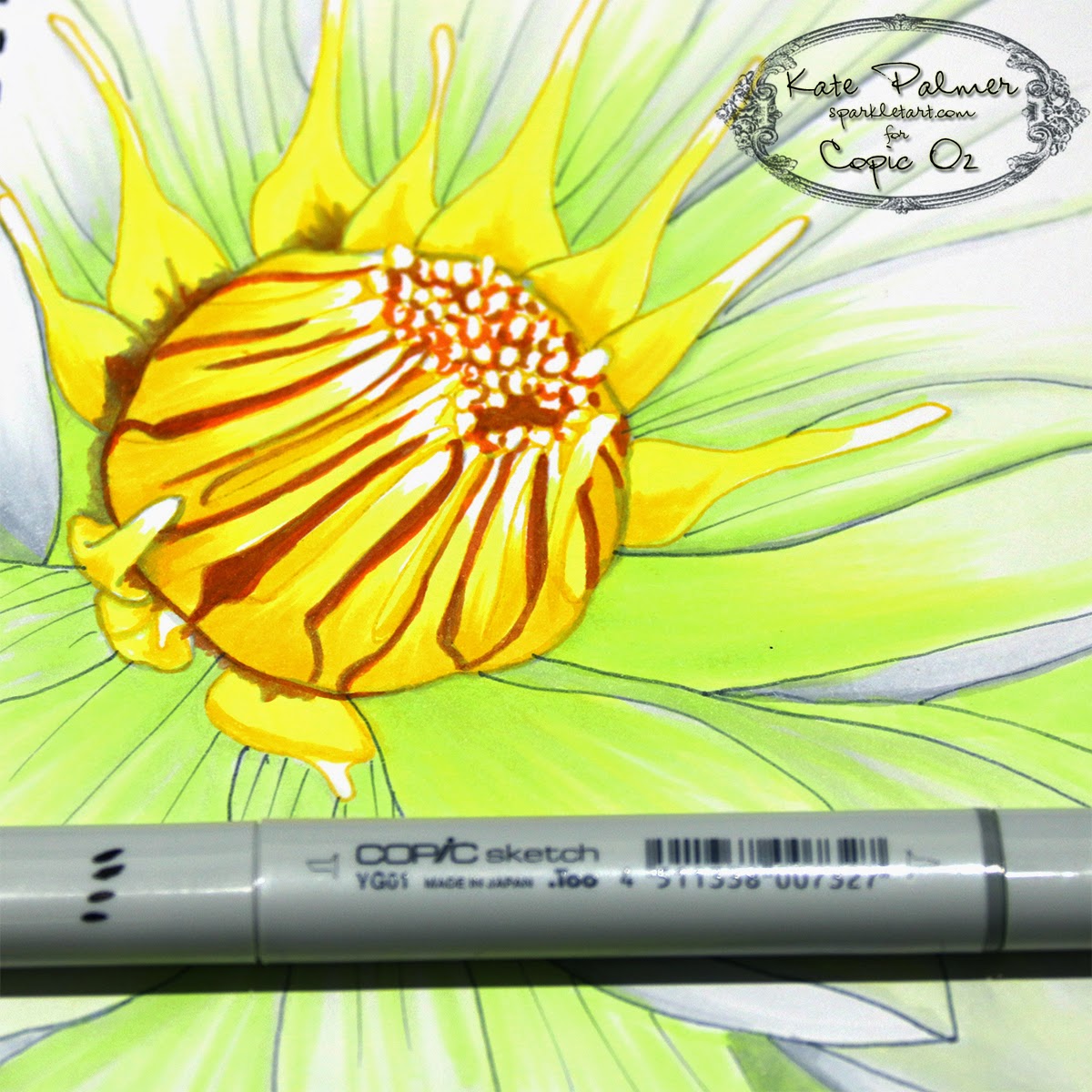 copic oz: Combining Watercolour Pencils with your Copics