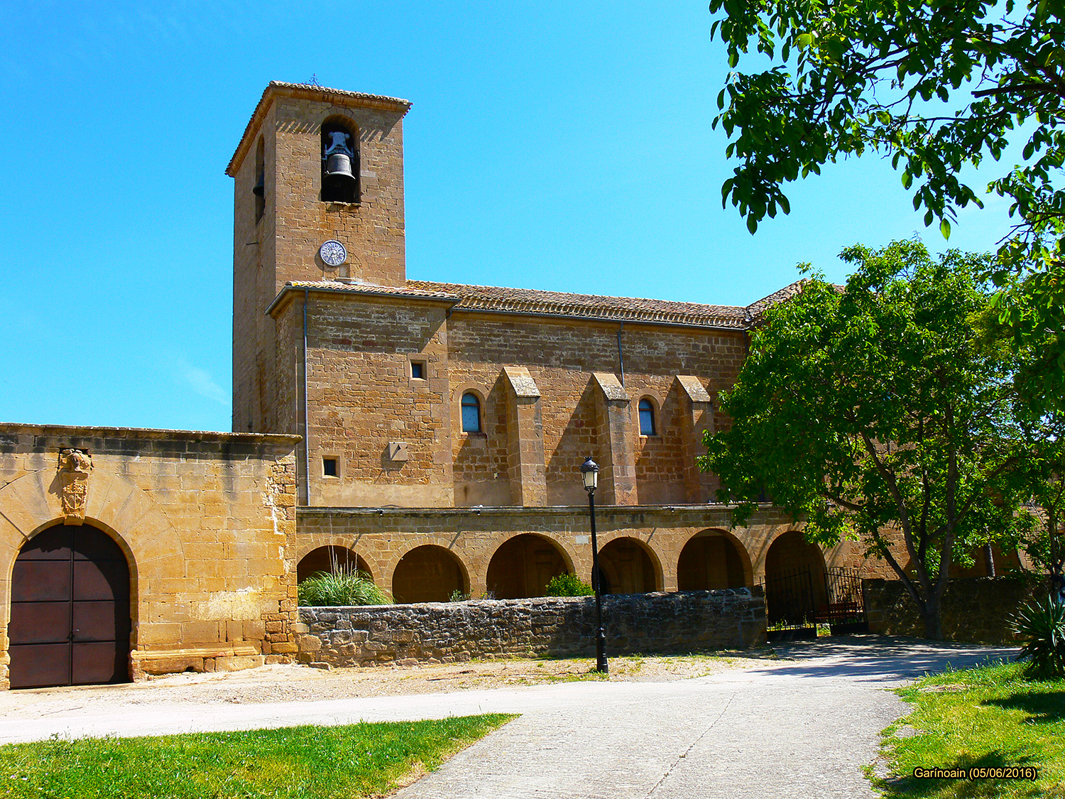 Navarra de la A a la Z ... (en moto): Garínoain -Garralda