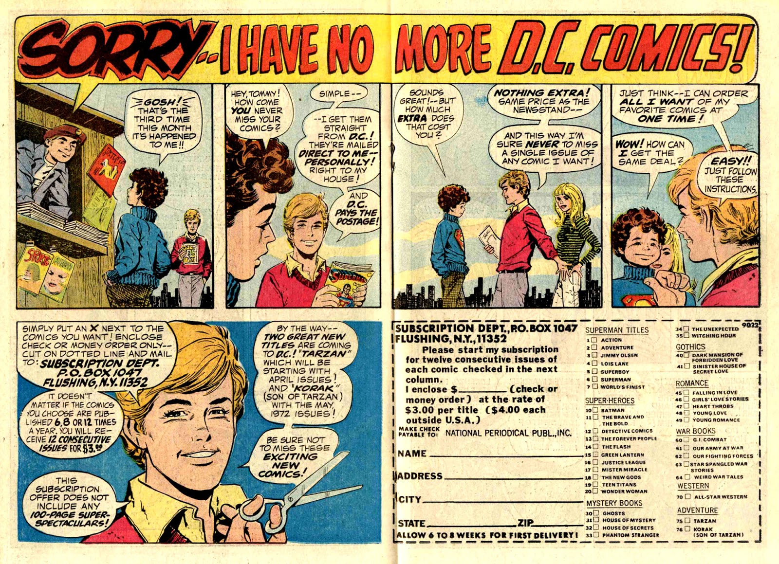 Giant-Size Geek: Sorry I Have No DC Comics!