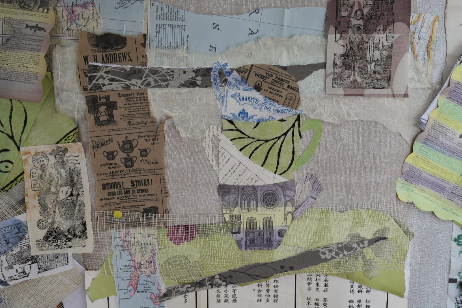 H-anne-Made: Garstang stitched collage