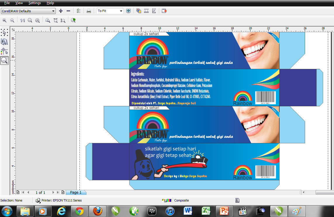 Cara Membuat Design Kemasan ~ Welcome