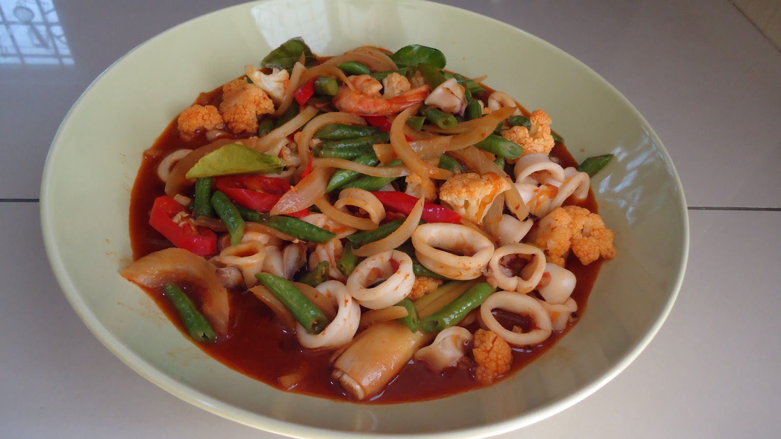 Zara ♥ Baking: PAPRIK SEAFOOD...