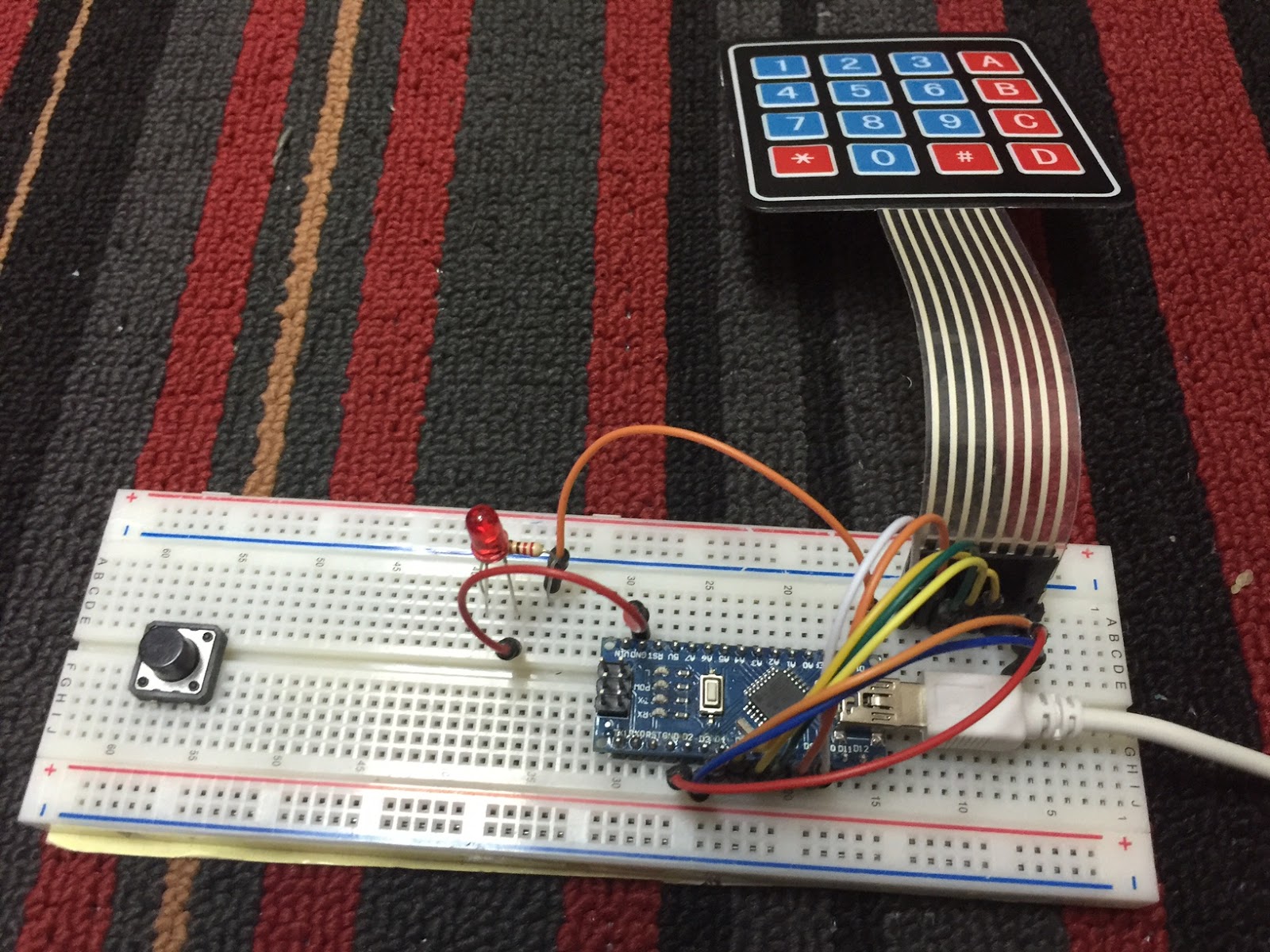 litarprojek2u: Tutorial 8 : Pad Kekunci (Keypad) & Arduino