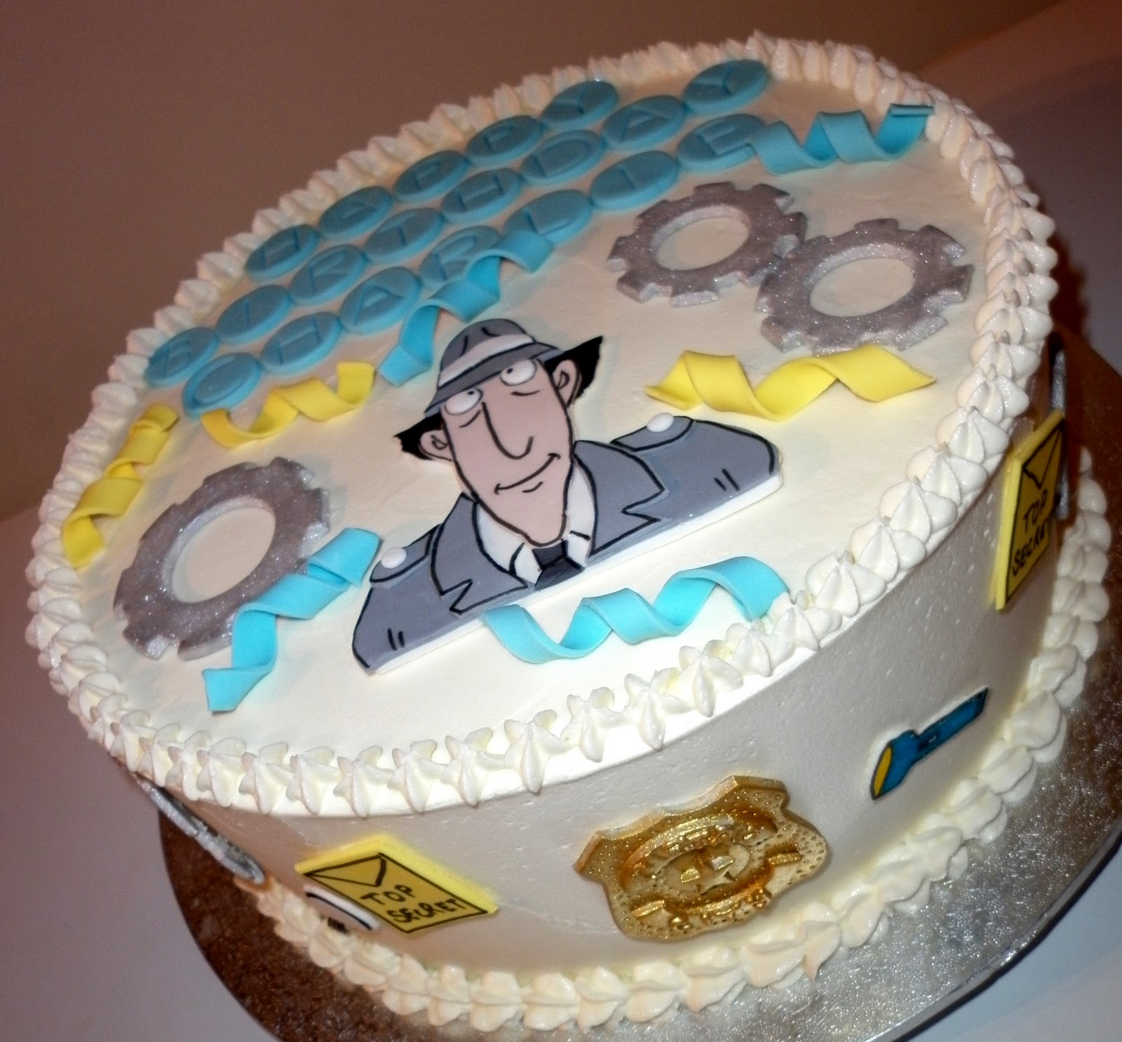 Caketopia: Inspector Gadget Cake for Charlie