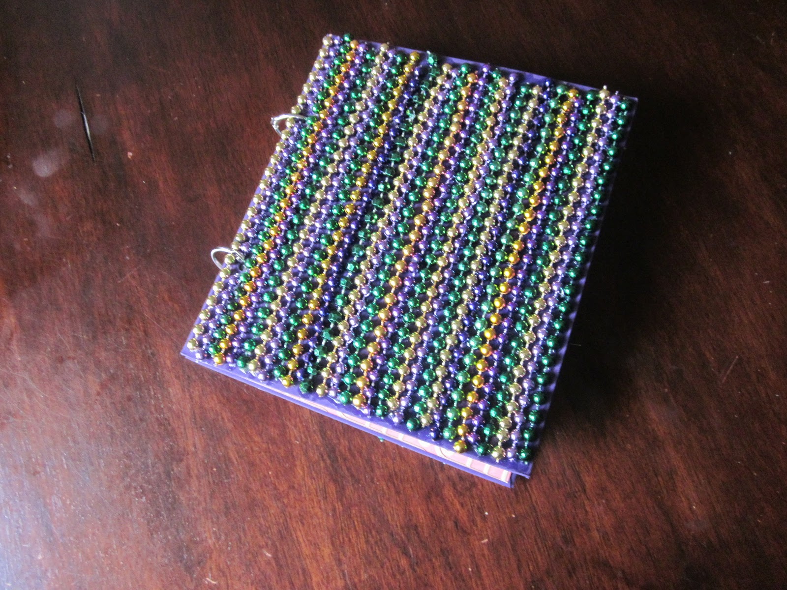 The Green Bird of Happiness: How to: Beaded Book Cover
