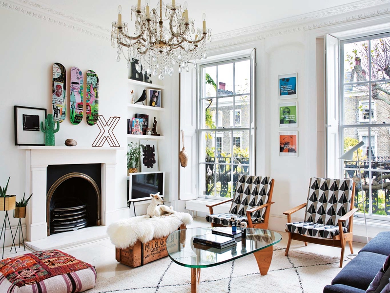 UNA CASA LONDINENSE CHIC Y ATREVIDA COMO POCAS [] CHIC AND BOLD HOUSE ...