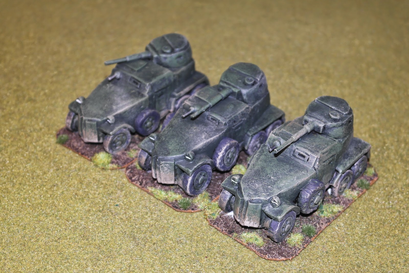 Turbil Miniatures: BA 10 armoured car 28mm