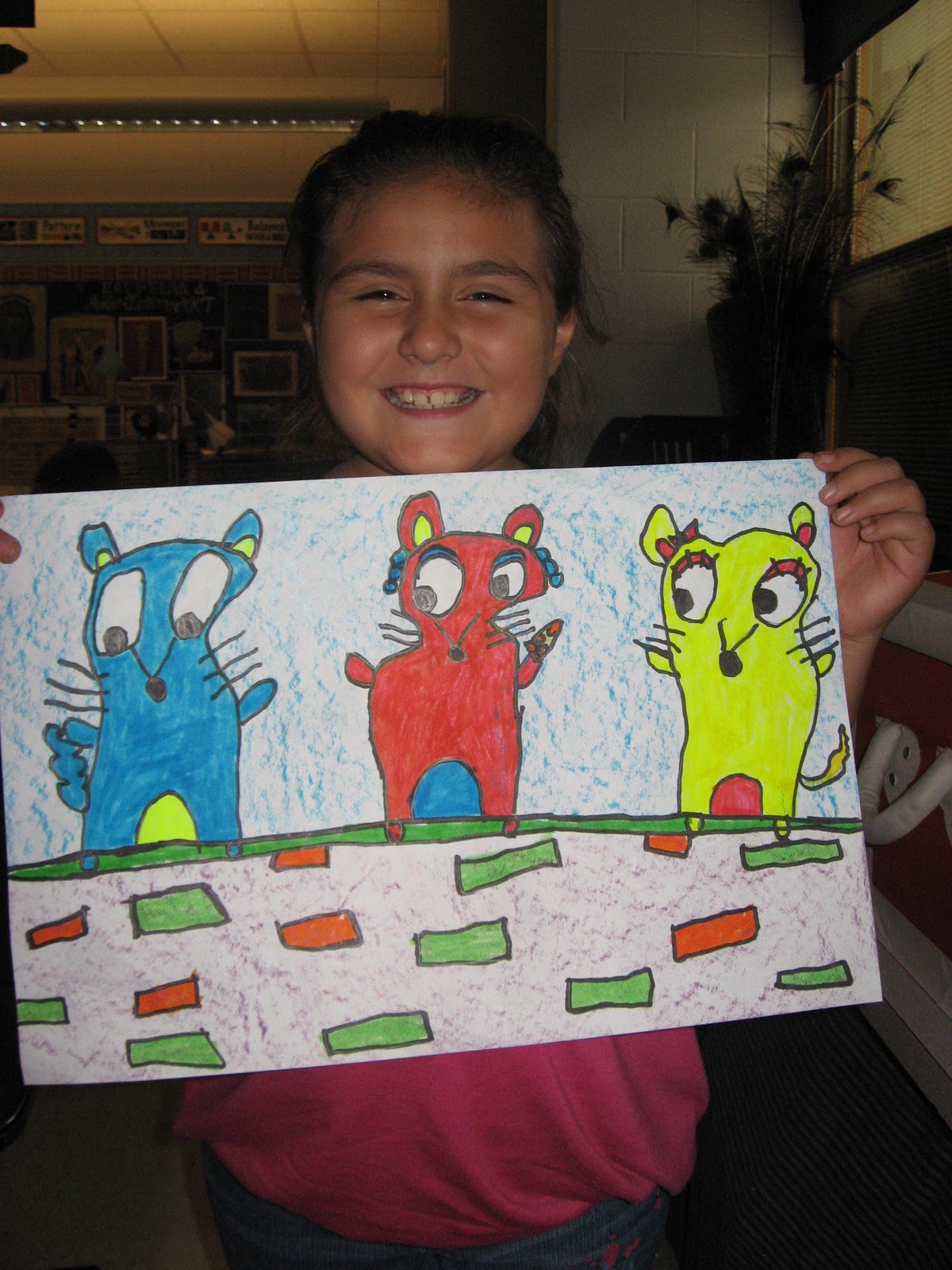 Jamestown Elementary Art Blog: 1st graders learn about primary colors!