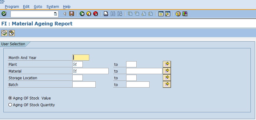 Rakesh Pampaniya: Material Aging Report