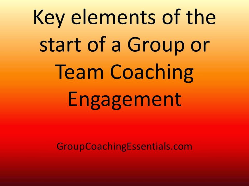Group Coaching: Ins and Outs: 2014 Group Coaching: Ins and Outs: 2014